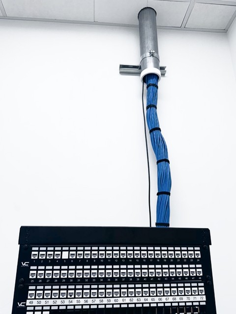 Network Wiring Solution for Large Warehouse